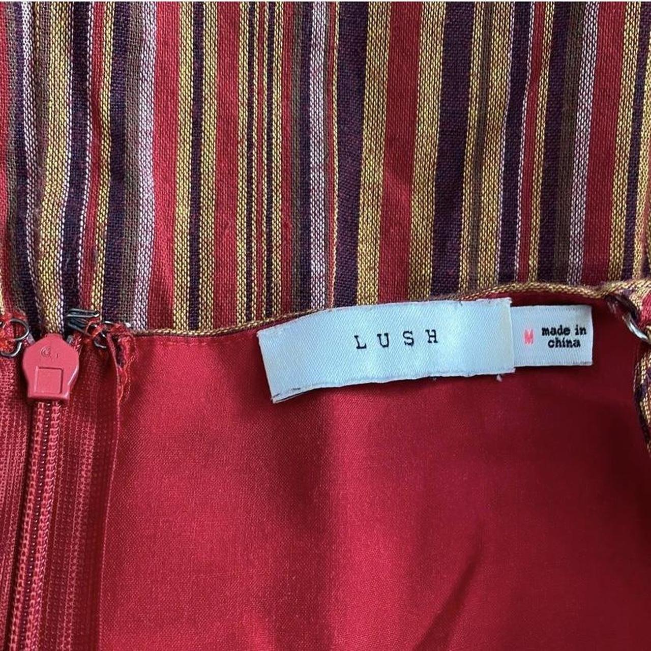 :: lush summer dress :: 🫶🏾🌷 - multicolored, stripped... - Depop