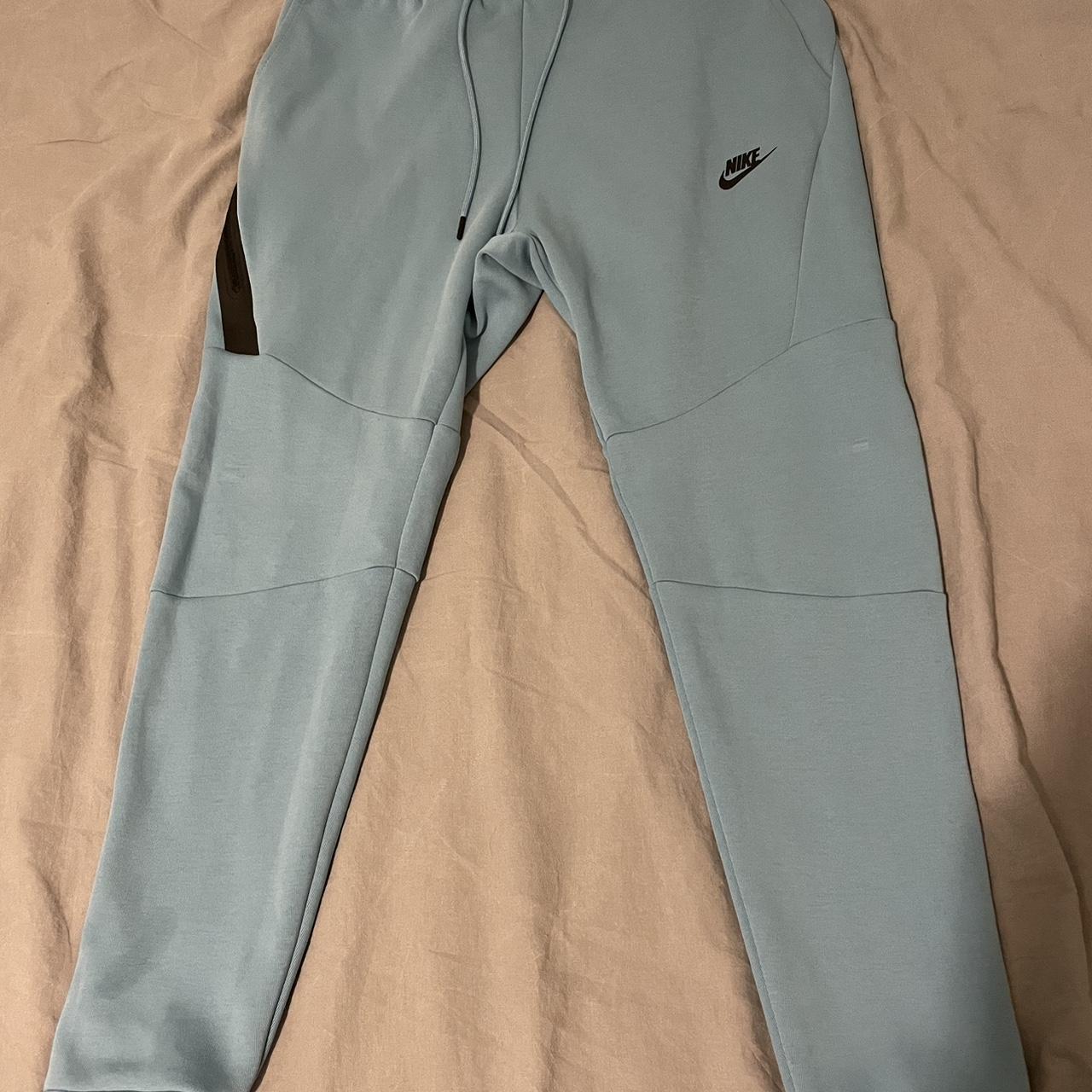 baby blue tech fleece old season excellent condition... - Depop