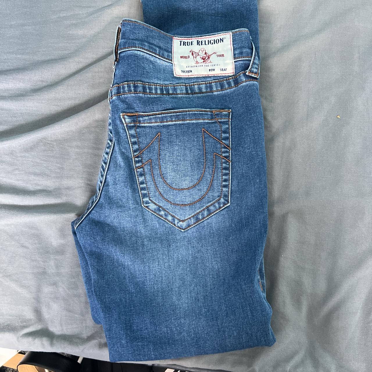 True Religion Ricky Relaxed Straight Fit 30” - Depop