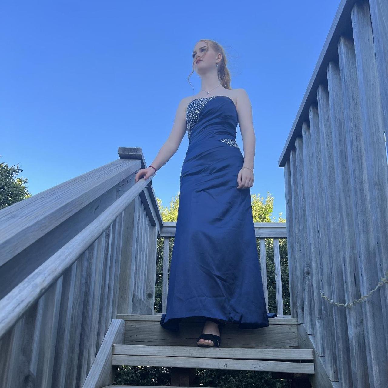 Formal Dress only worn once. It was bought for me... - Depop