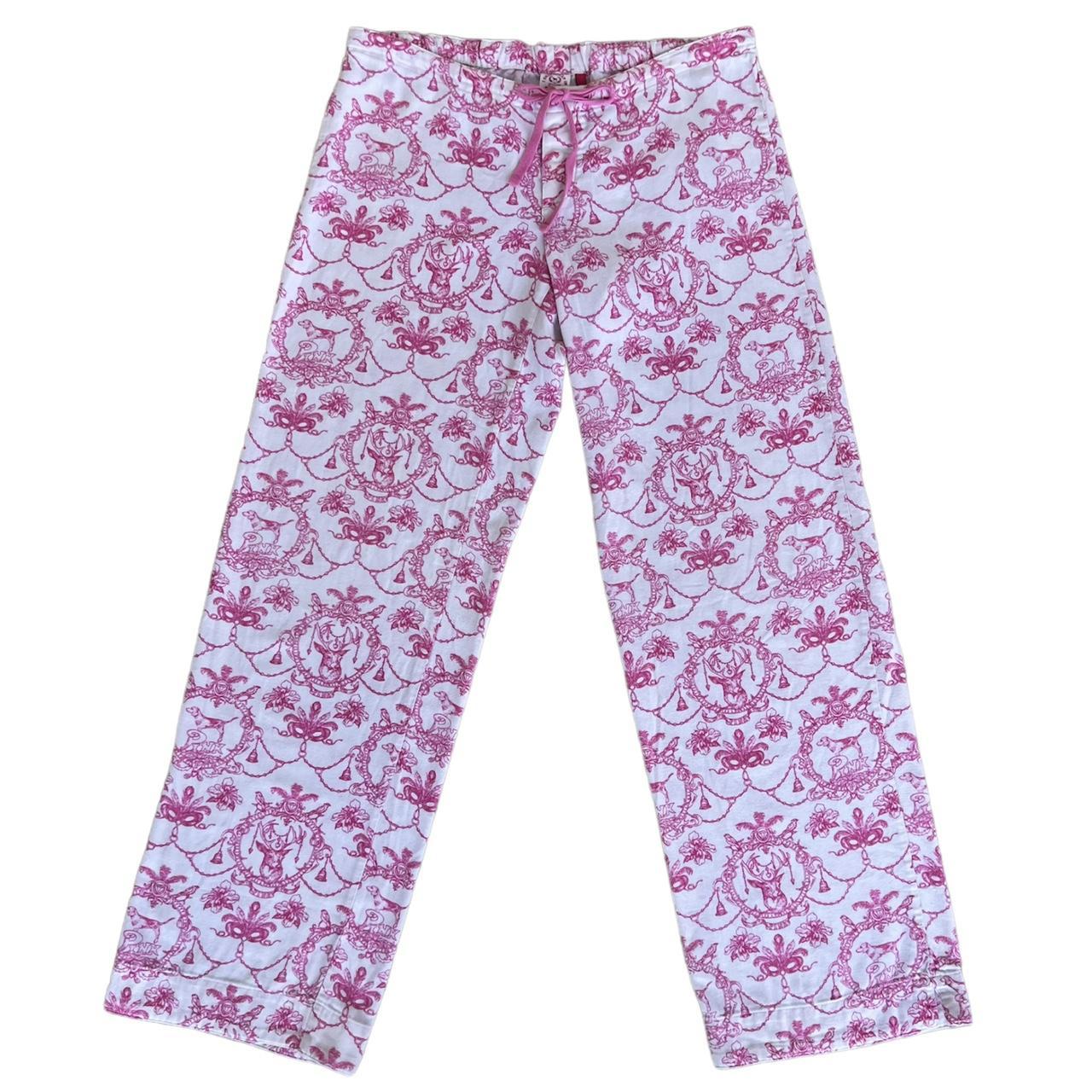 RARE VICTORIAS SECRET PINK LOW RISE PAJAMA... - Depop