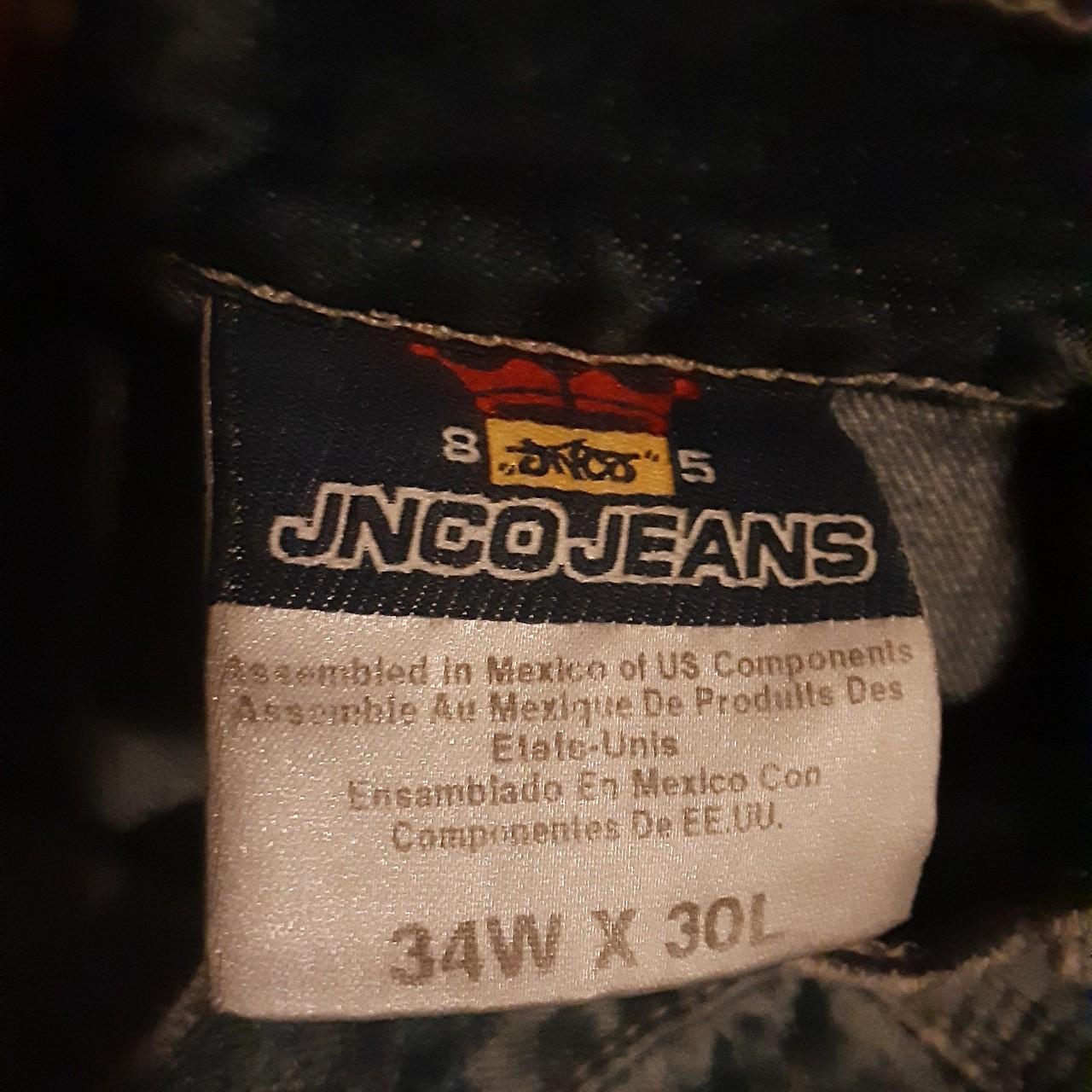 Original Vintage JNCO Jeans Size 34w X 30L Style:... - Depop