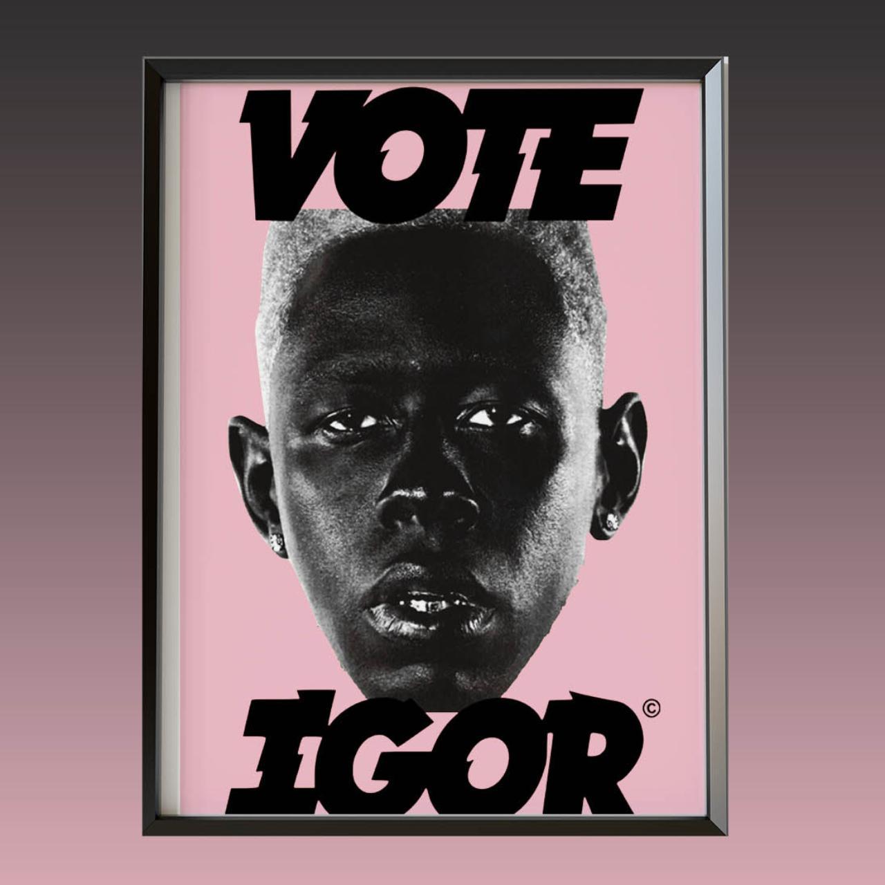 🖼 Tyler the creator IGOR album odd future poster.... - Depop