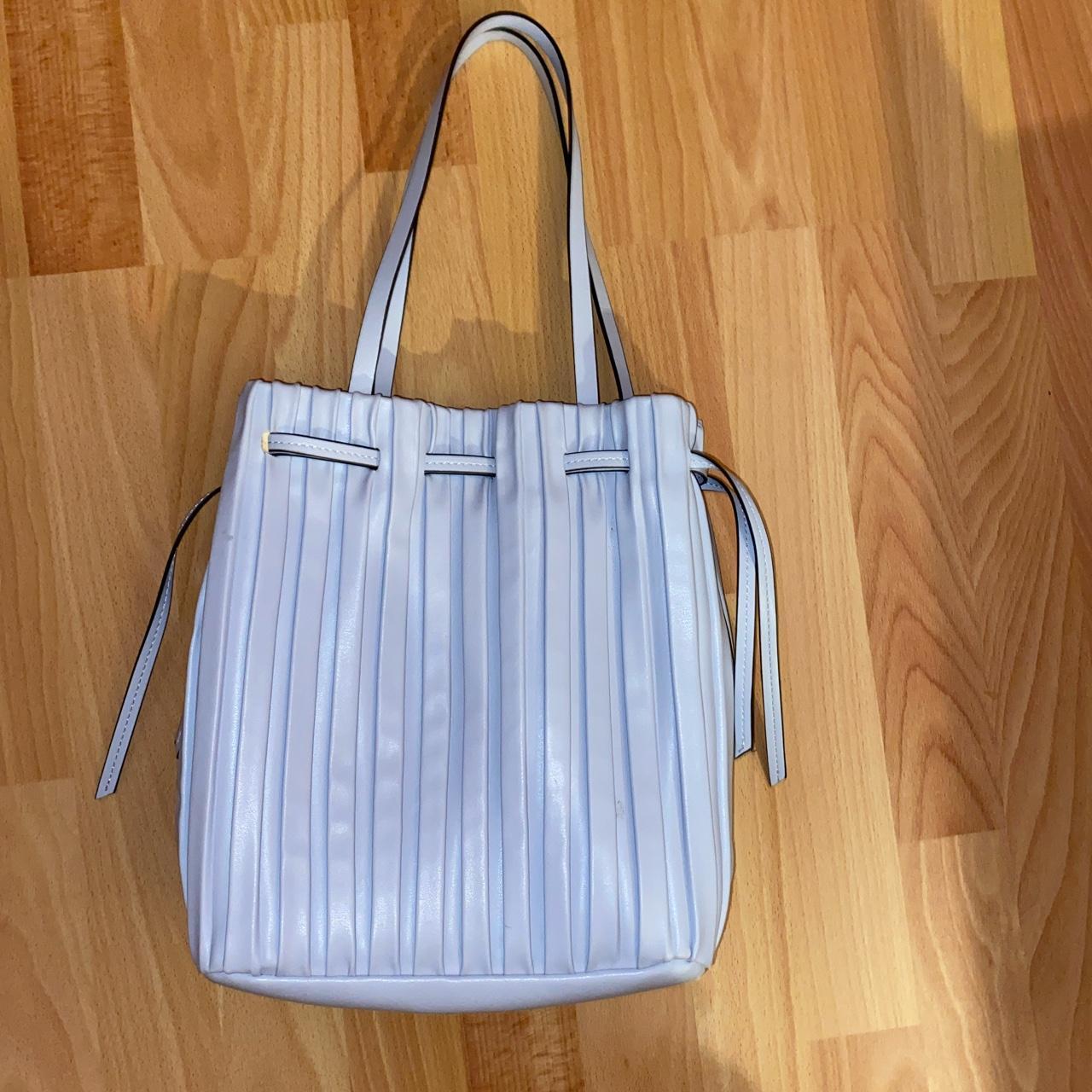 Zara bag. It’s a pretty light blue bag and comes... - Depop