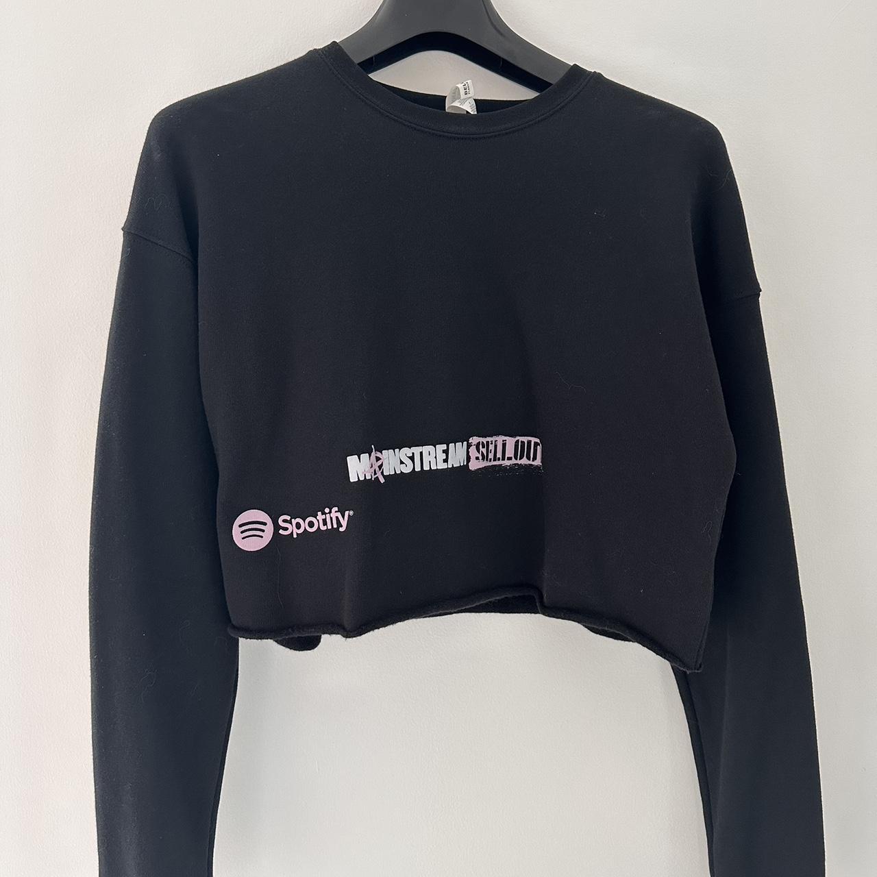 Matching Gun Kelly crop sweatshirt OOAK item from... - Depop