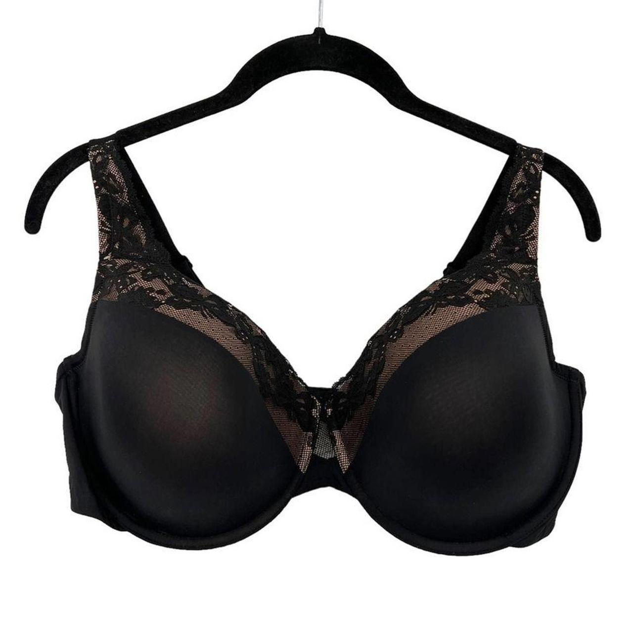 Olga Women's Black Bra | Depop