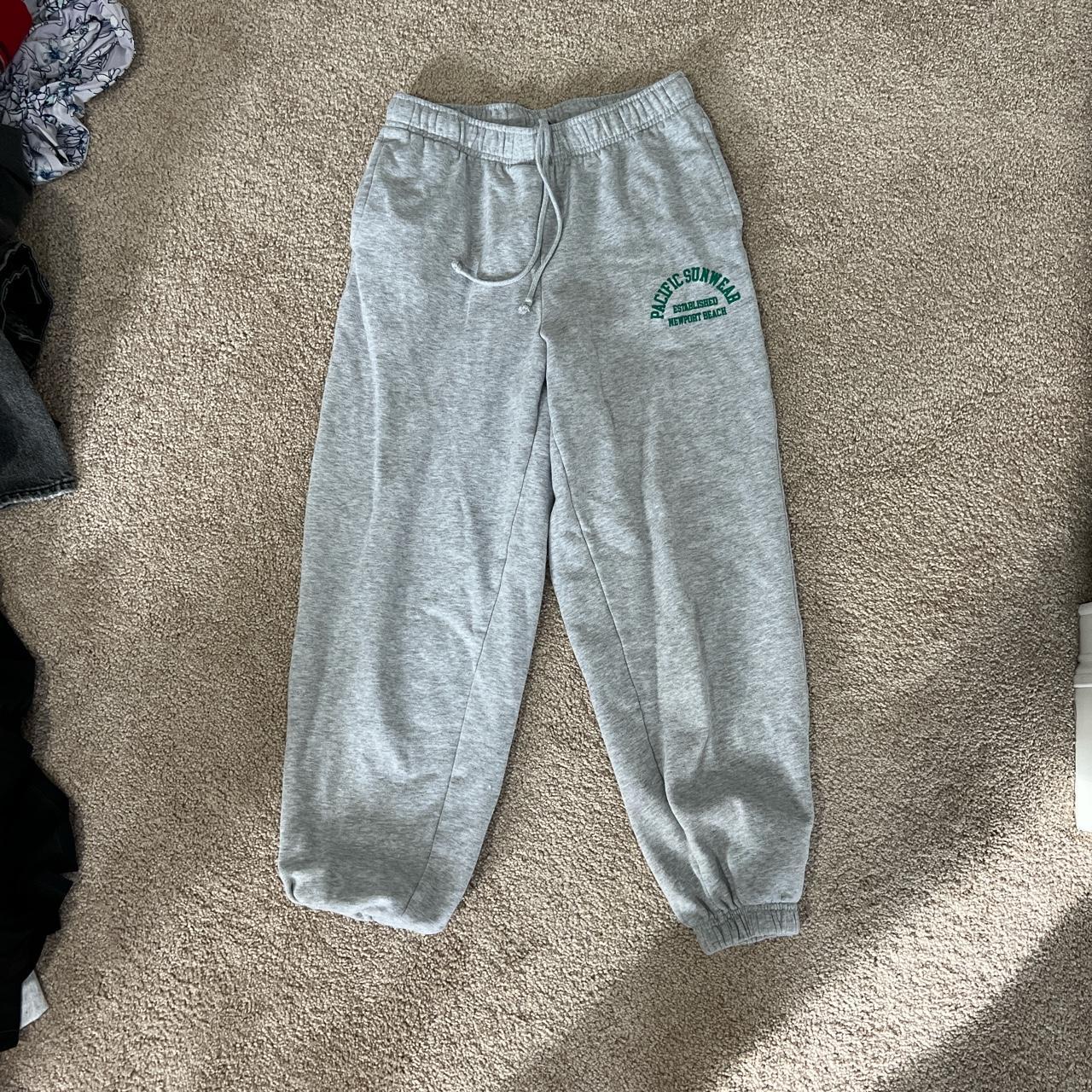 Grey Pacsun Sweatpants - Depop