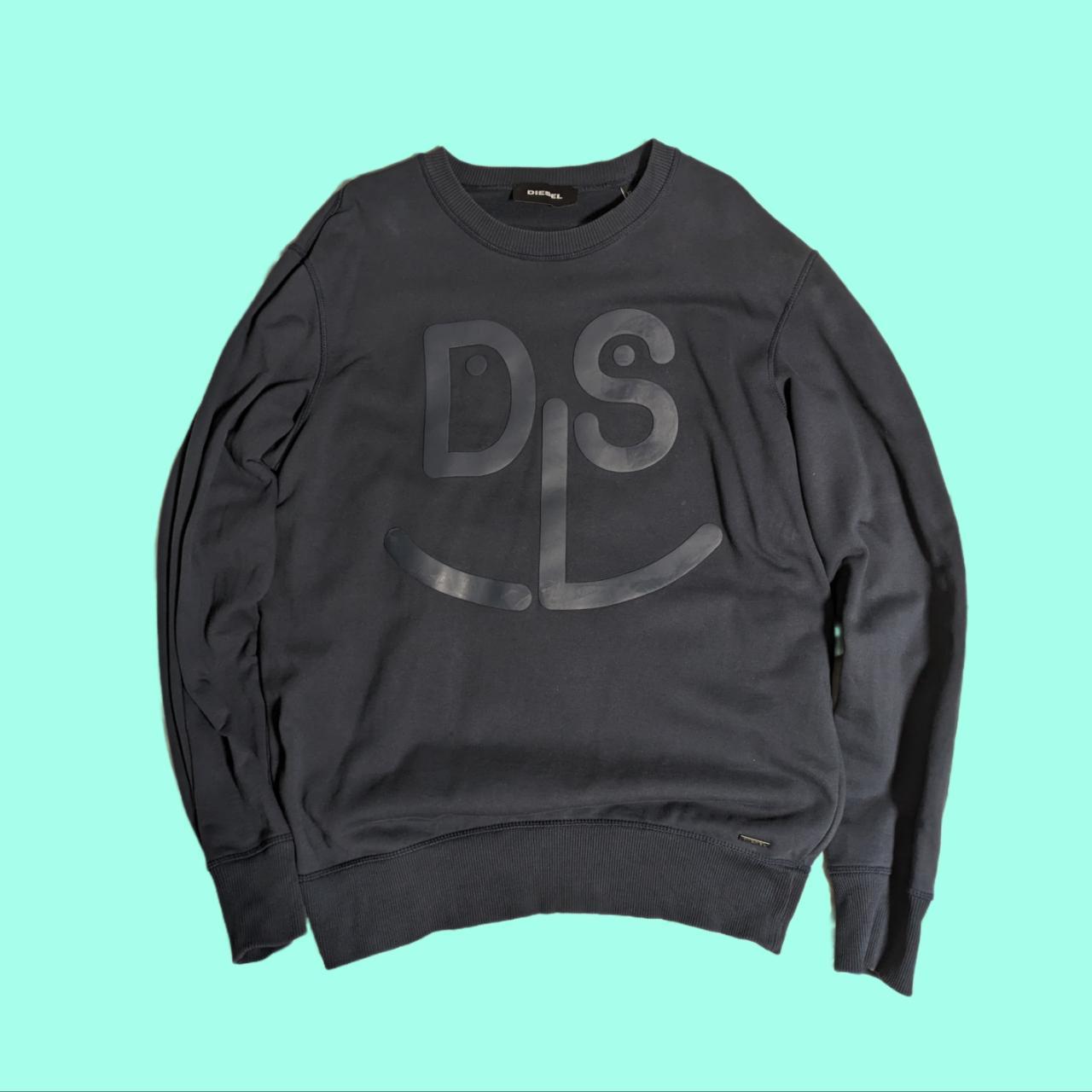 Diesel Dark Navy Sweatshirt Good condition - Depop