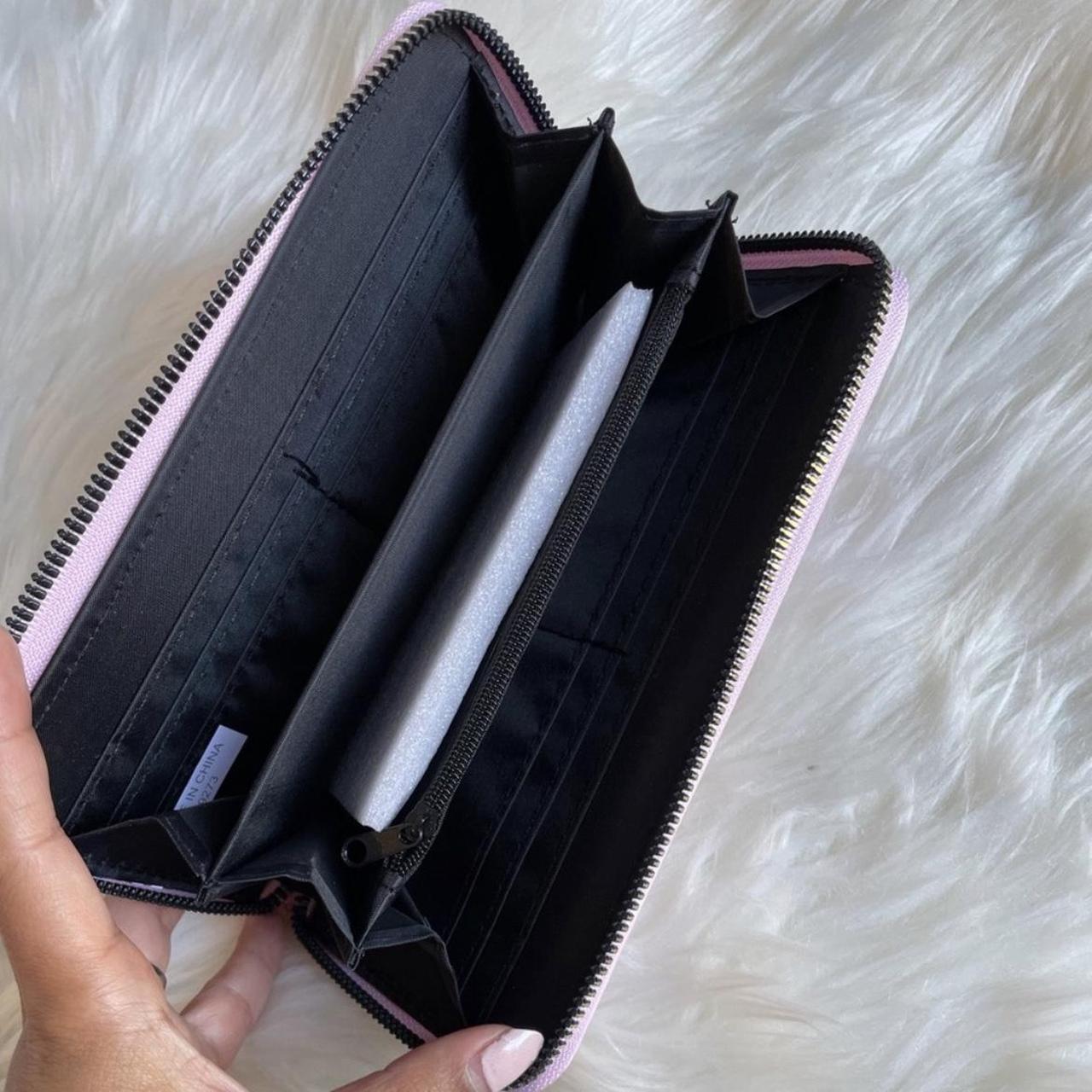 NWT rampage cotton Candy pink stoppered wallet as... - Depop