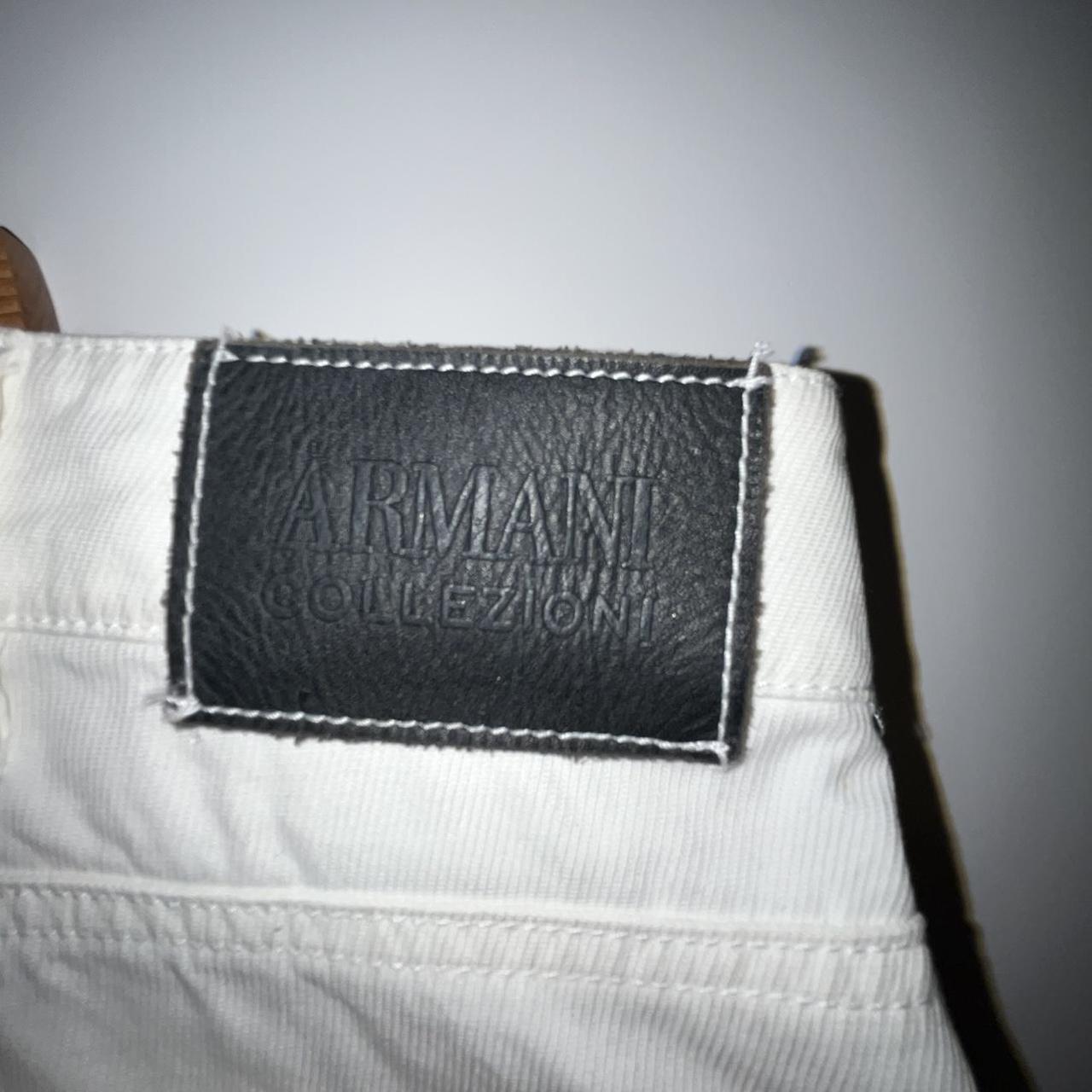 clean, white Armani... - Depop