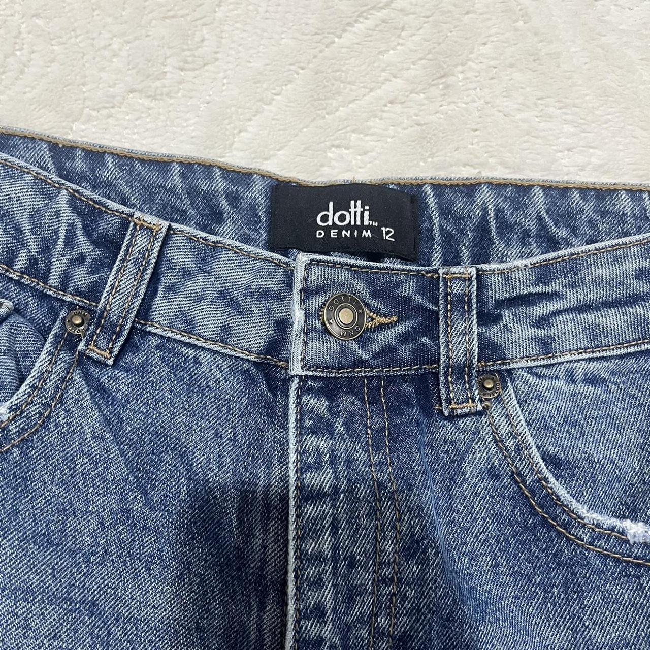 Denim blue Dotti Mom jeans Brand new, never worn... - Depop