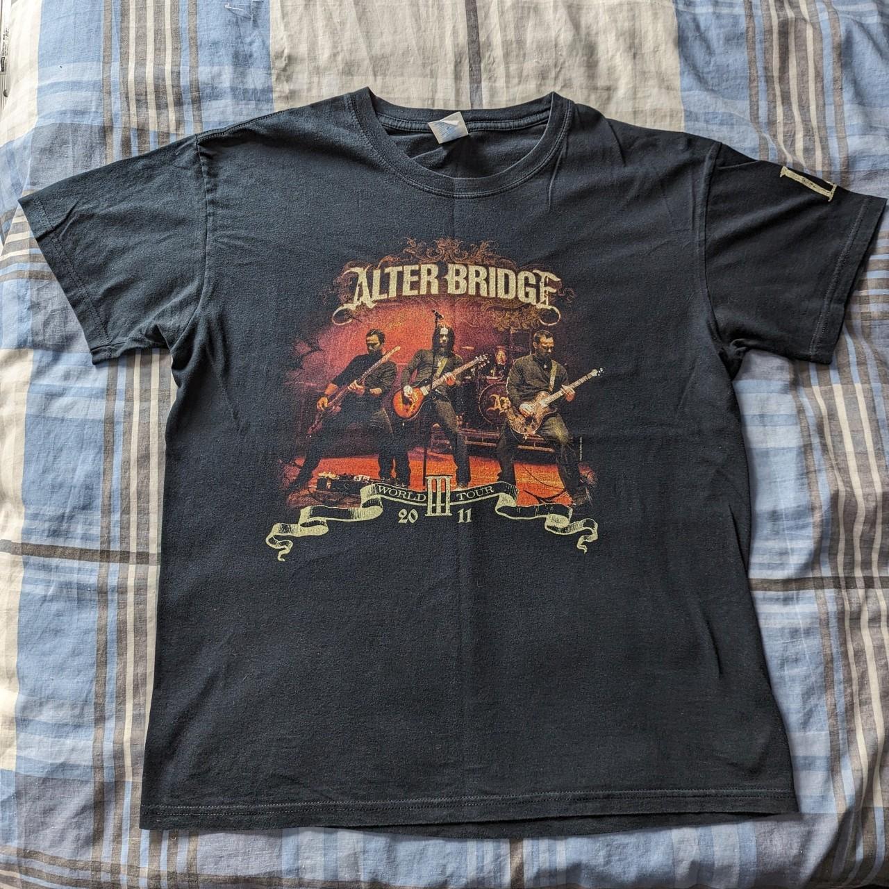 Alter Bridge ABIII World Tour 2011 T shirt Printed... - Depop