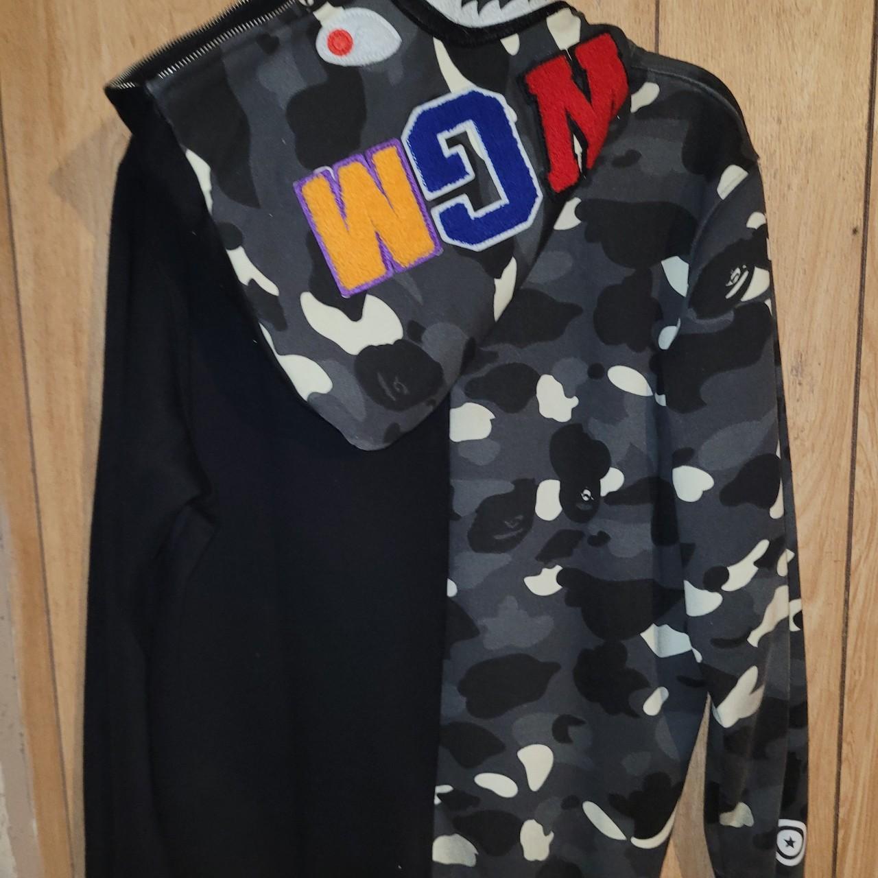 Bape jacket need gone size XL fits M glows in the... - Depop