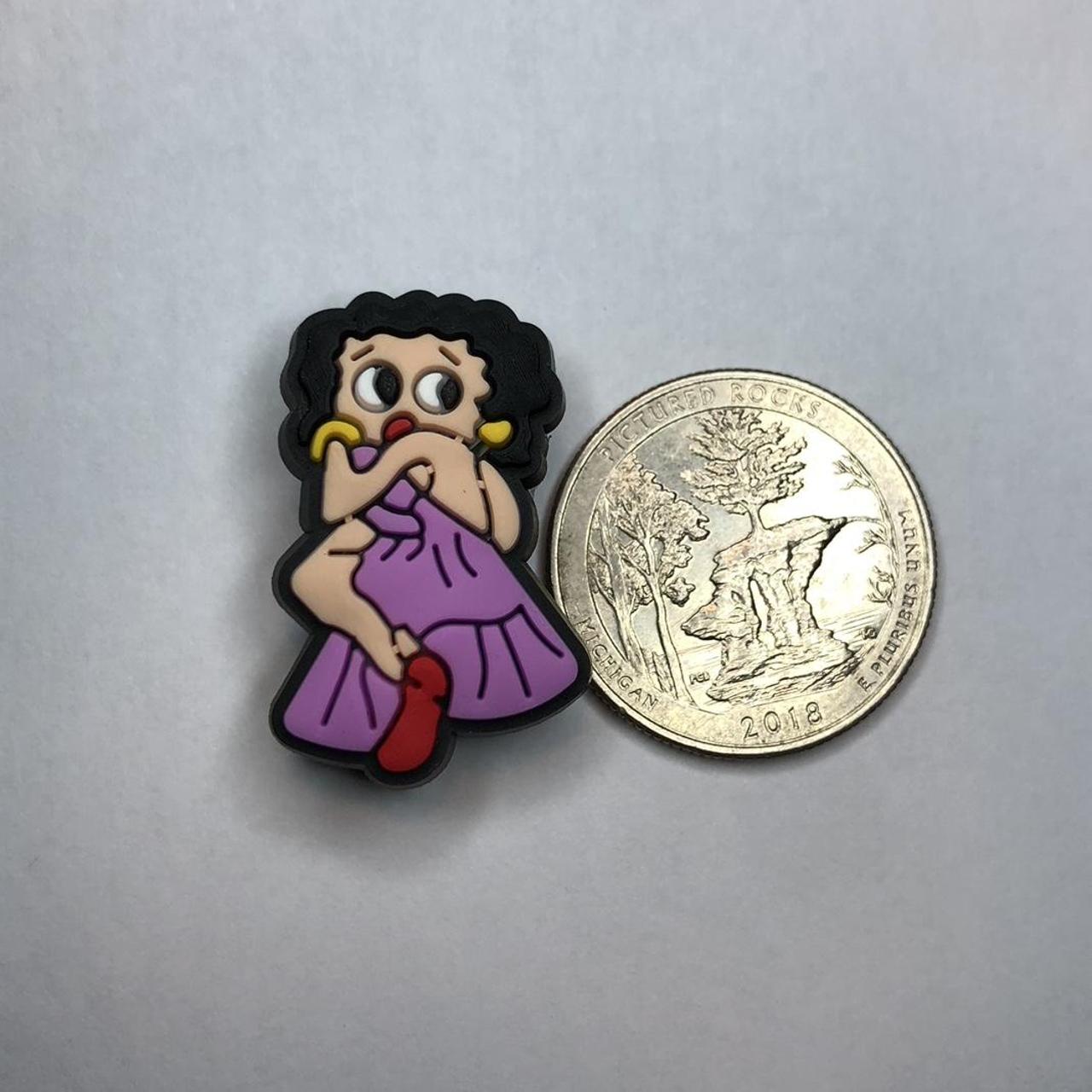 Betty Boop jibbitz/charm for crocs and clogs Buy... - Depop