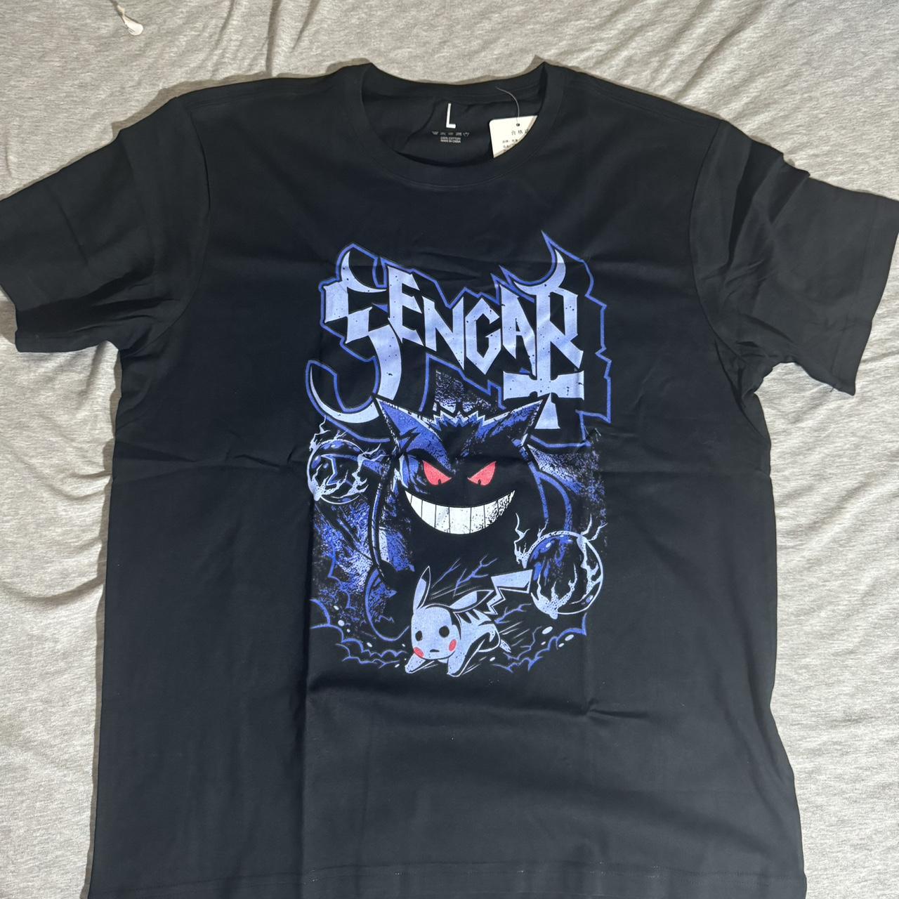 Gengar shirt Tried on never worn Size L - Depop
