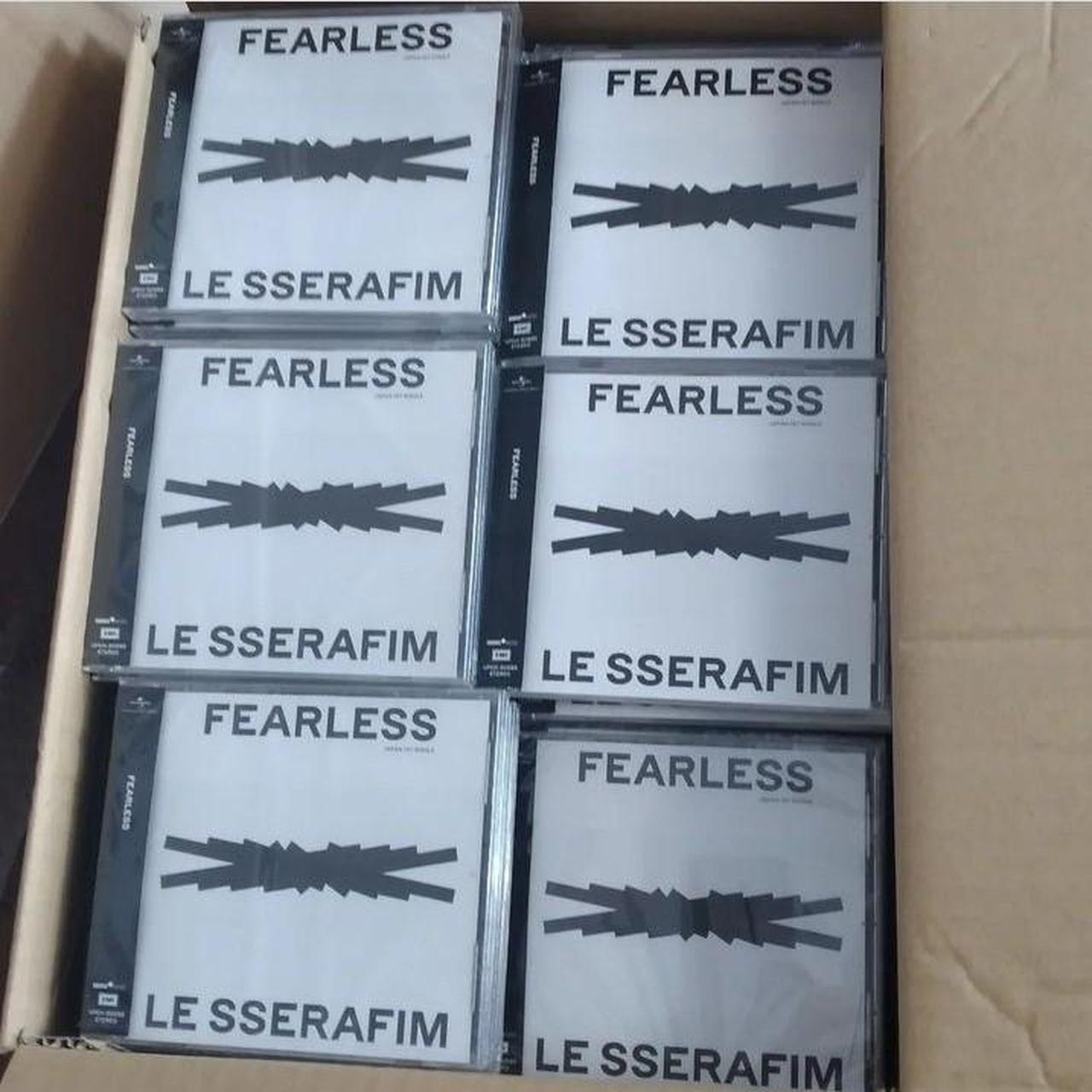 lesserafim fearless jp standard ver album! all... | Depop