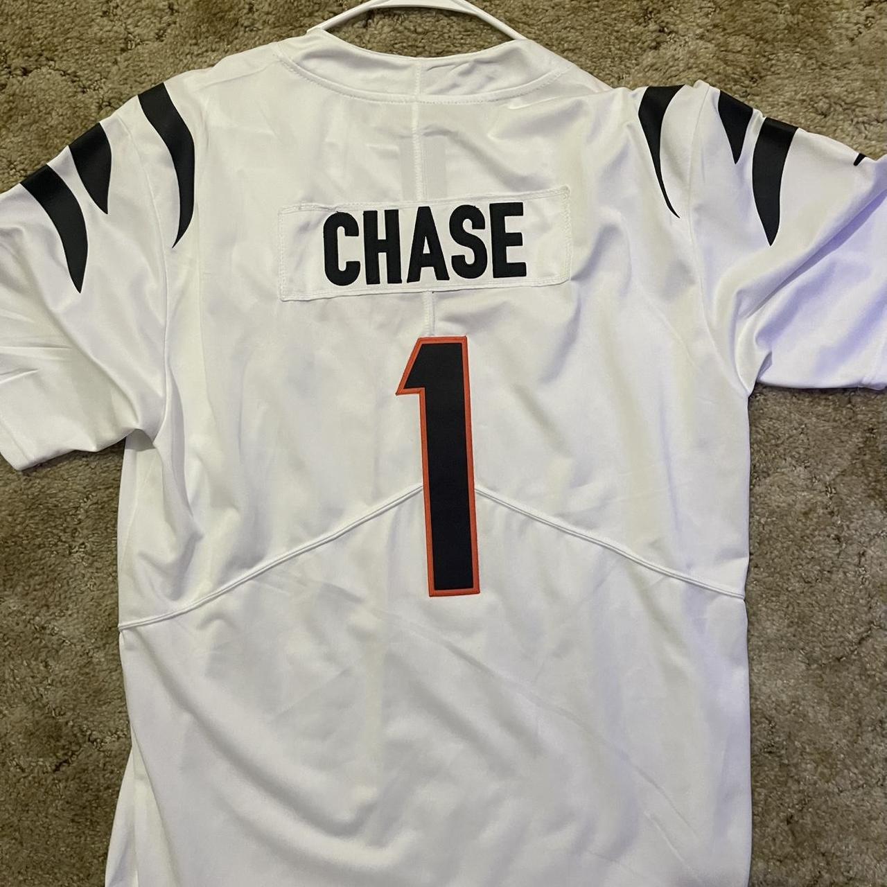 NFL Jamar Chase Jersey Runs Big Send Offers - Depop