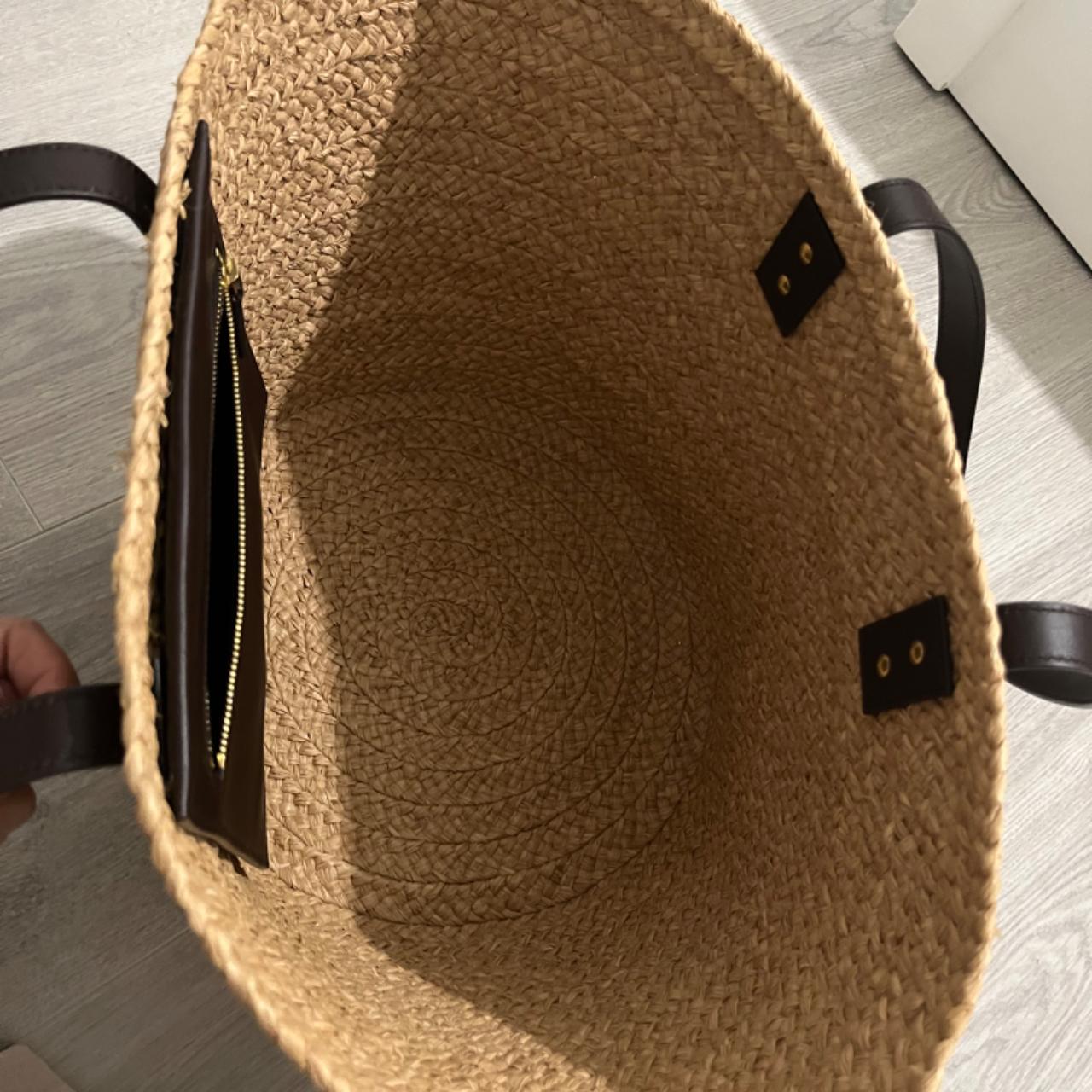 YSL saint laurent medium panier tote (beach) bag.... - Depop