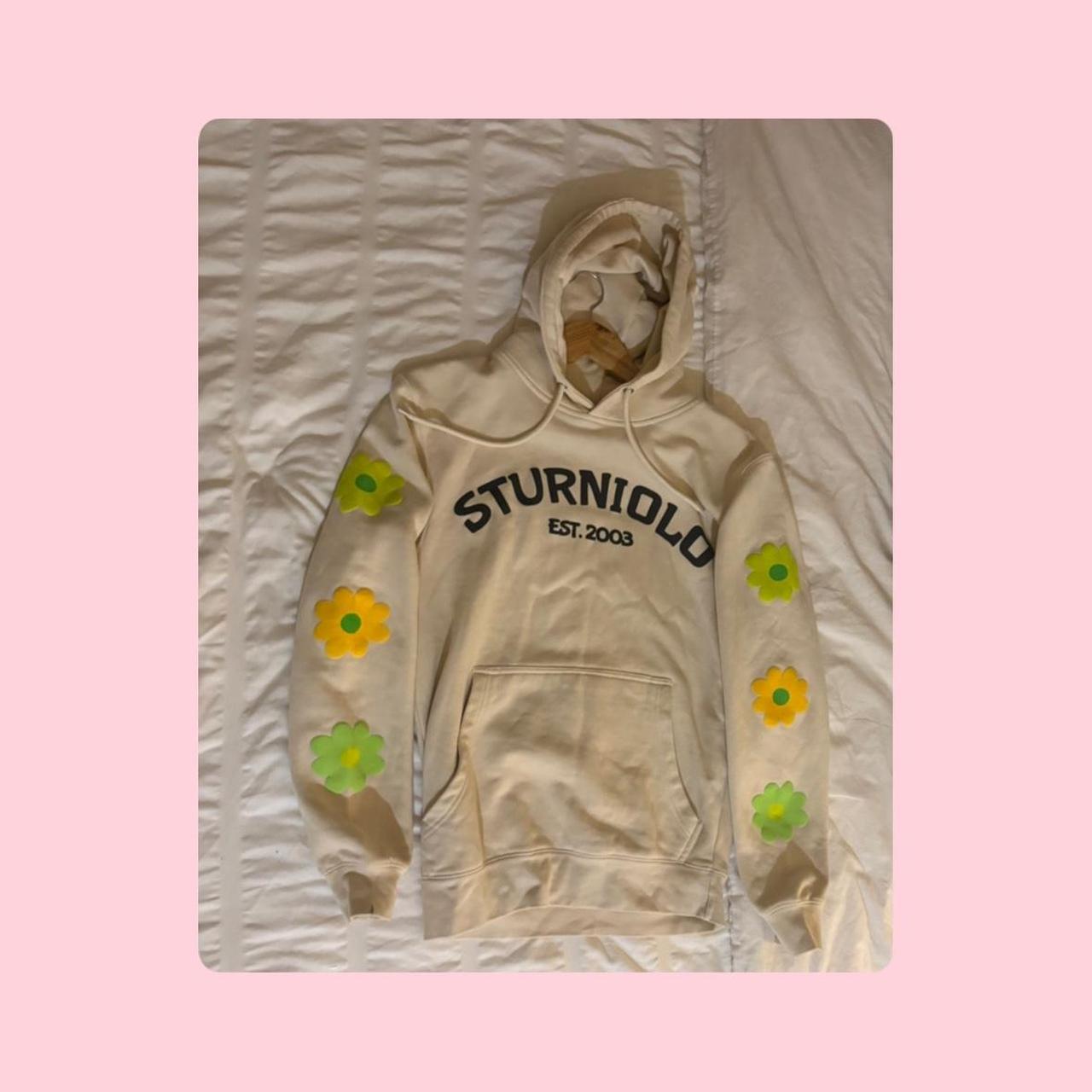 🪷 sturniolo triplets first merch drop hoodie - cream... | Depop
