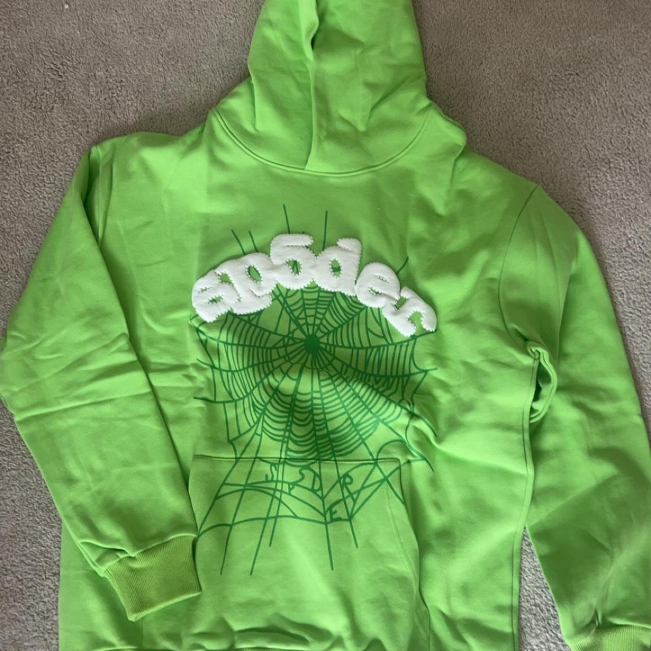 Rep Sp5der Hoodie Brand New Size Medium FAST SHIPPING! - Depop