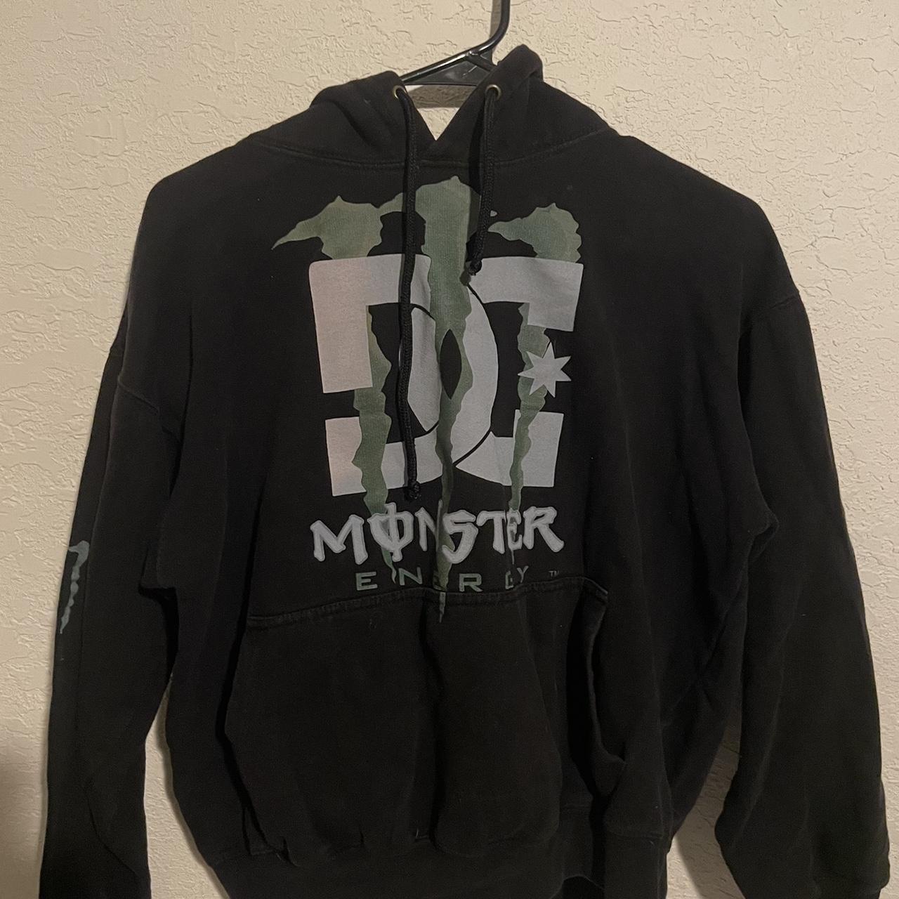 Y2K DC x Monster Collab Promo Hoodie. Tag Says L But... - Depop