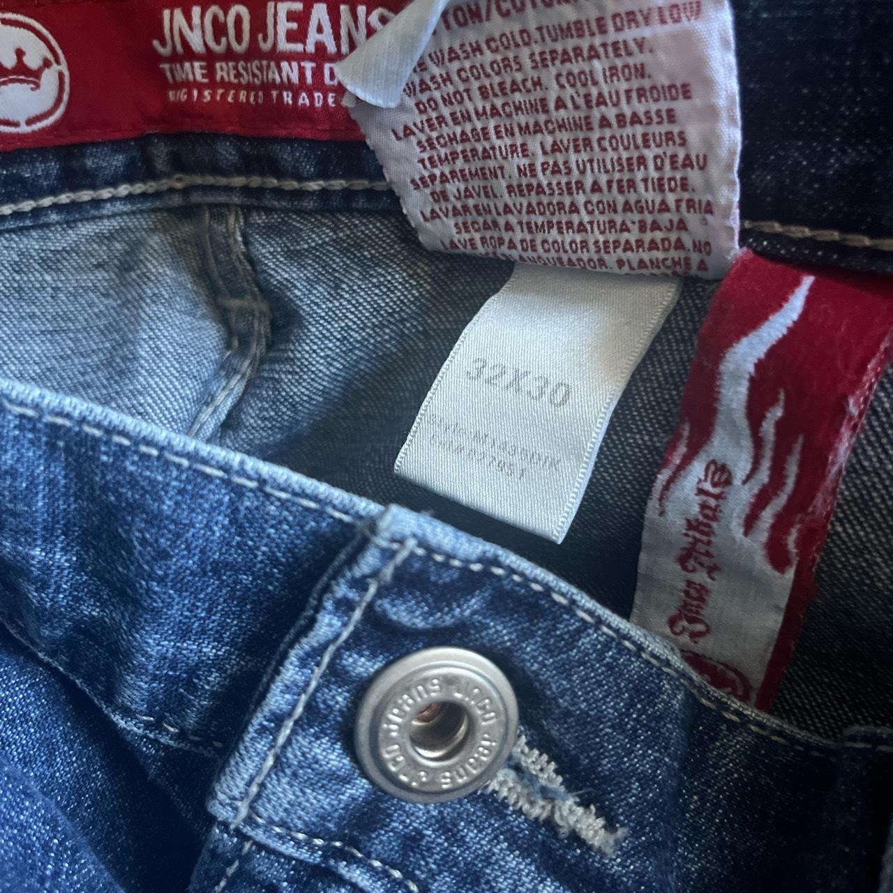 NO PAYPAL jnco tribal jeans 90’s tag size... - Depop