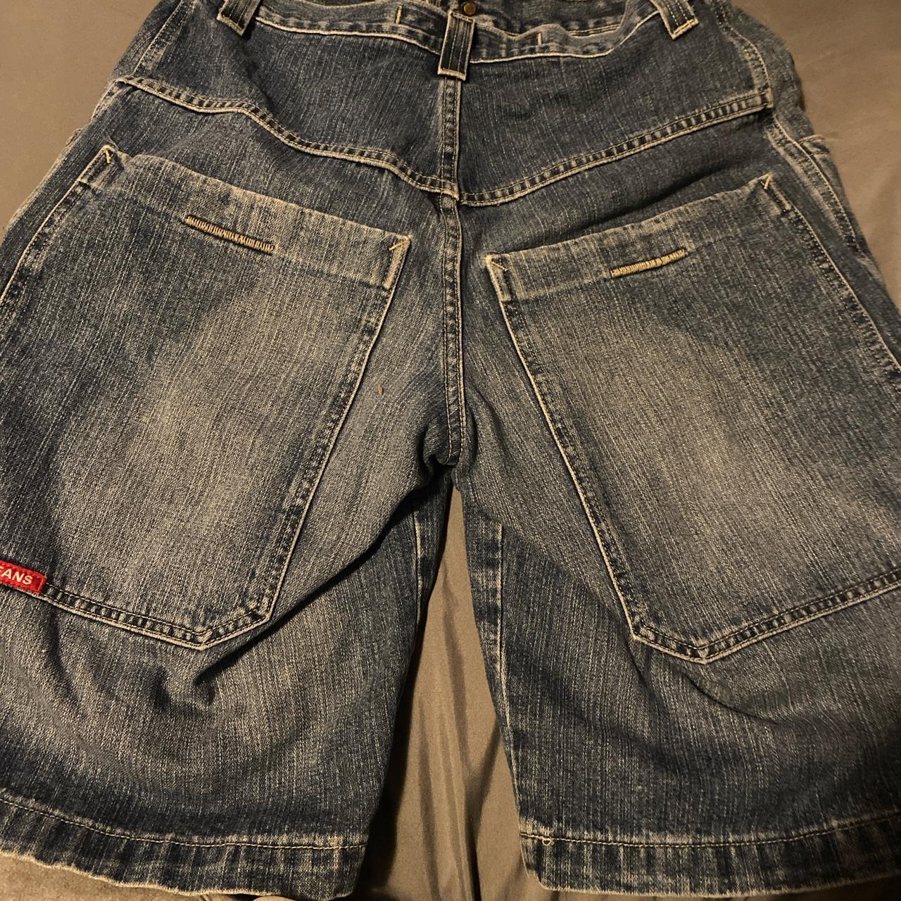 JNCO jeans snake embroidered jorts size 32 Tbh I... - Depop