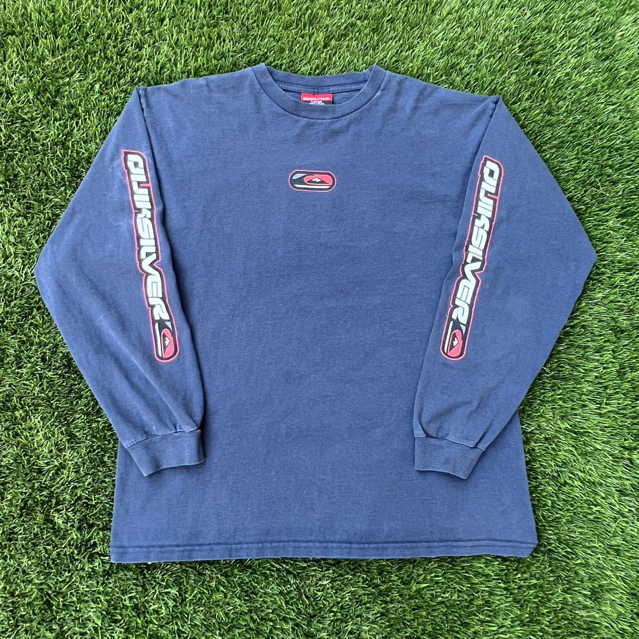 Vintage Quicksilver Skate T-shirt - - L:... - Depop