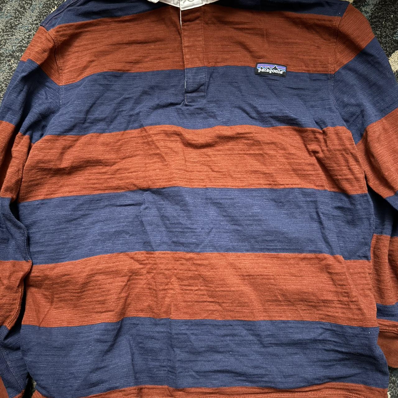 Patagonia size L collared long sleeve shirt - Depop