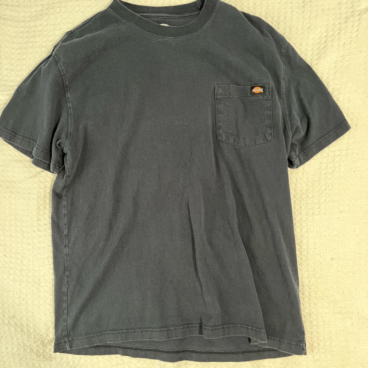 Dickies Mens Grey T Shirt Depop