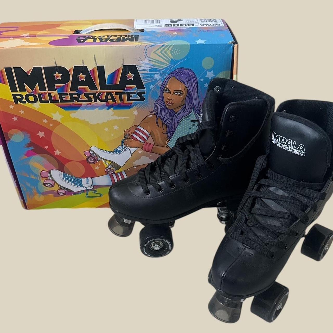 NEW BLACK IMPALA SKATES Only worn inside the... | Depop