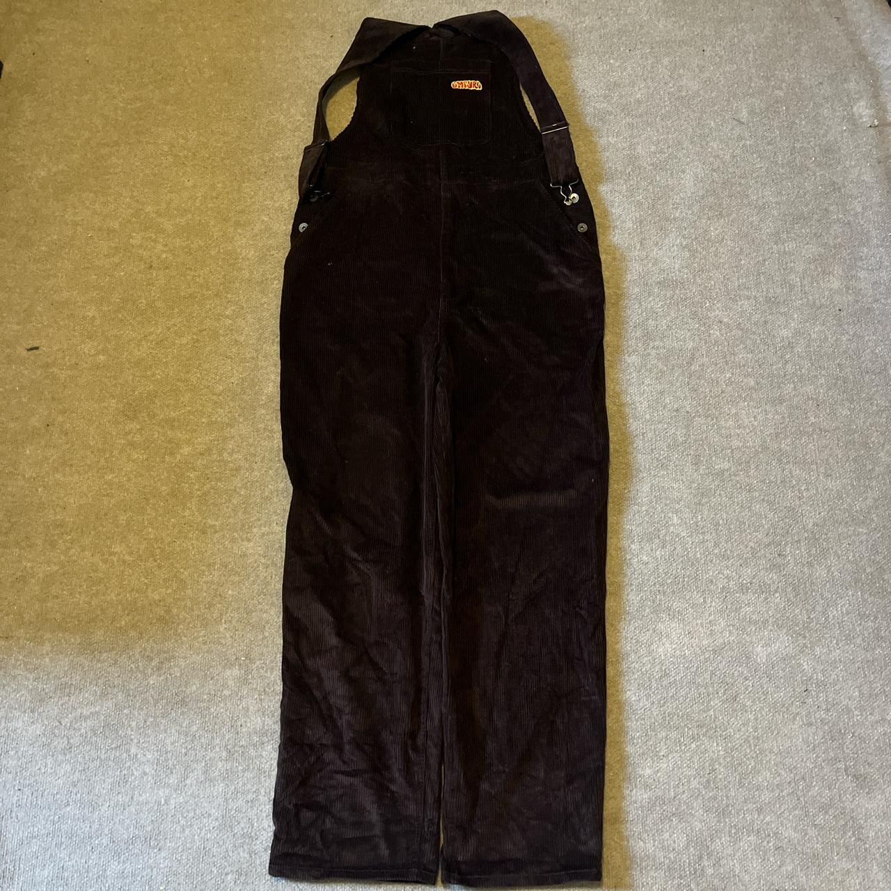 Empyre brown corduroy overalls Great condition with... - Depop