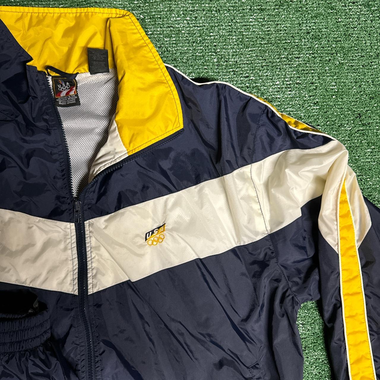 Full vintage USA olympic track suit, pants have... - Depop
