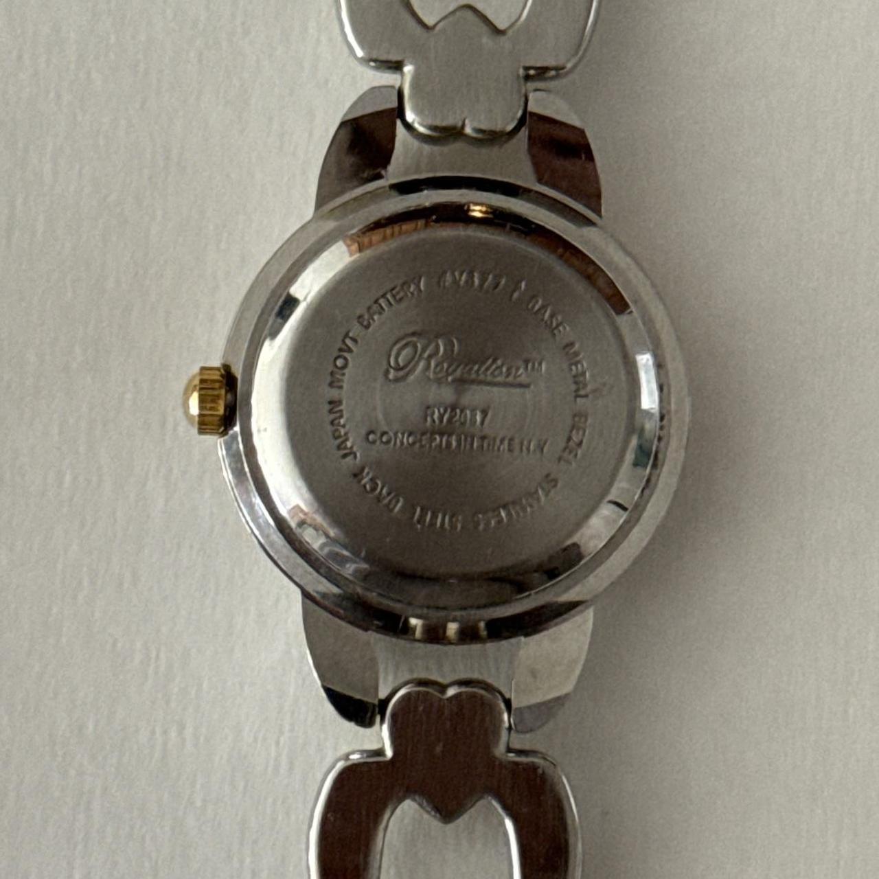 vintage mixed metal watch -battery is not... - Depop