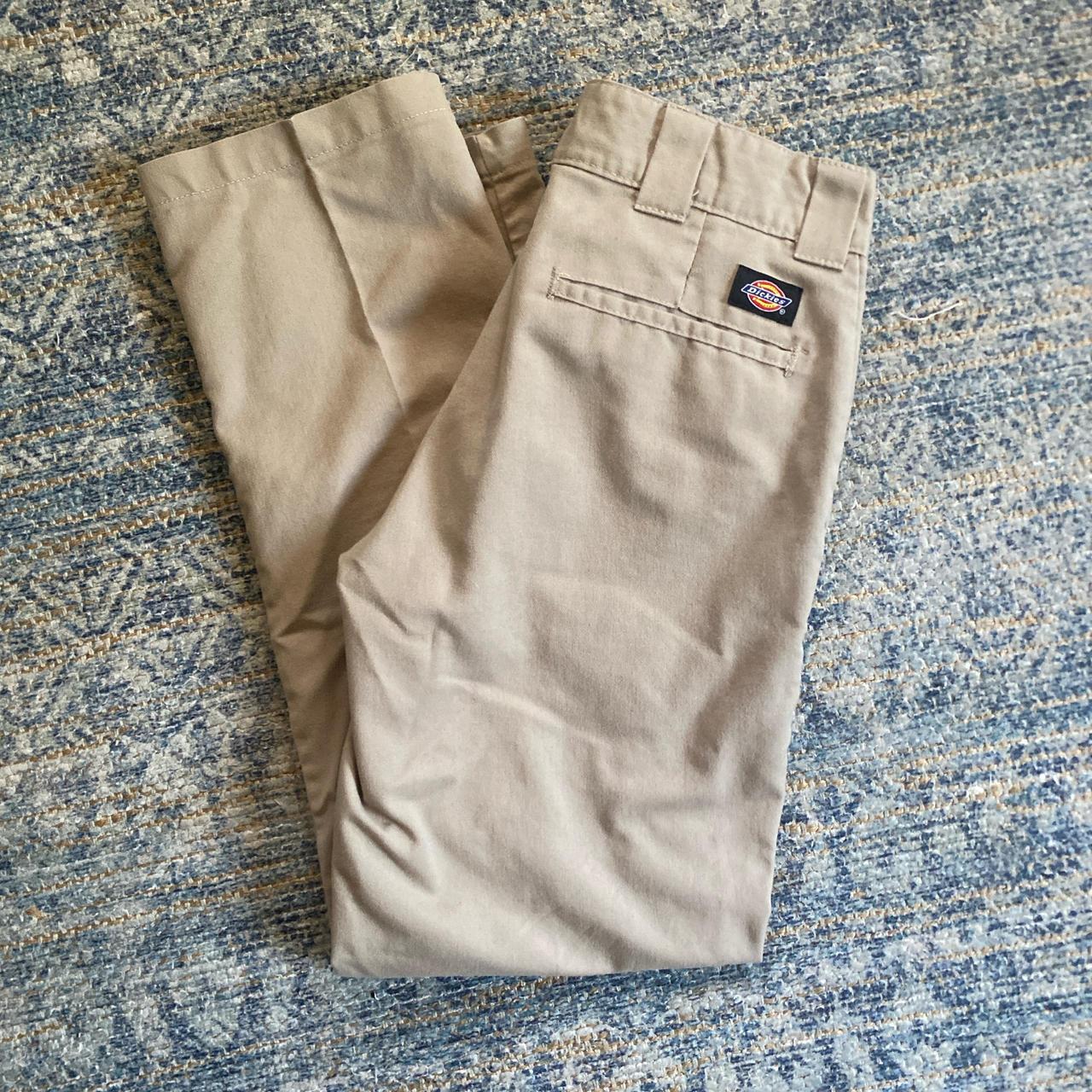 Tan dickies pants Size 30x30 - Depop