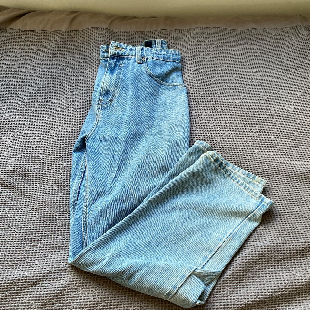 Insight denim colt blue jeans baggy fit! size 33 - Depop