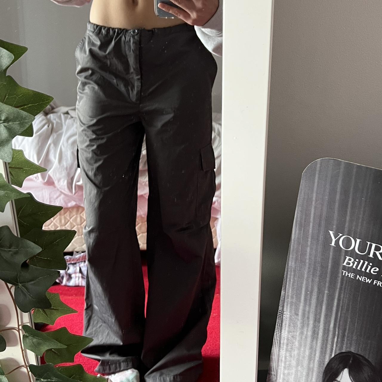 SUPRE charcoal cargo pants, with zip + button &... | Depop