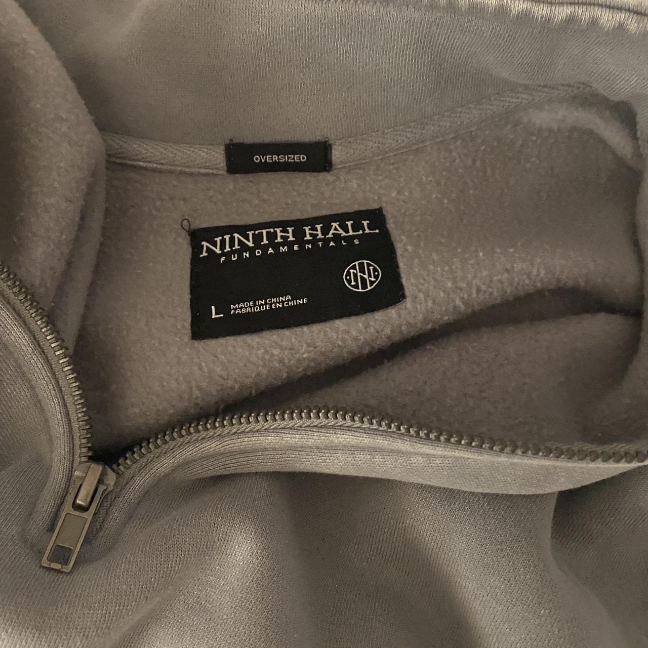 Brand new ninth hall sweater zip up with... - Depop