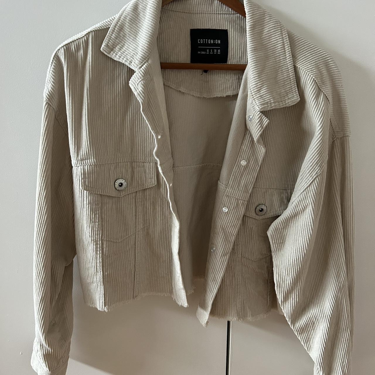 Cord Jacket - COTTON ON 🤍 Size : 10 Good... - Depop