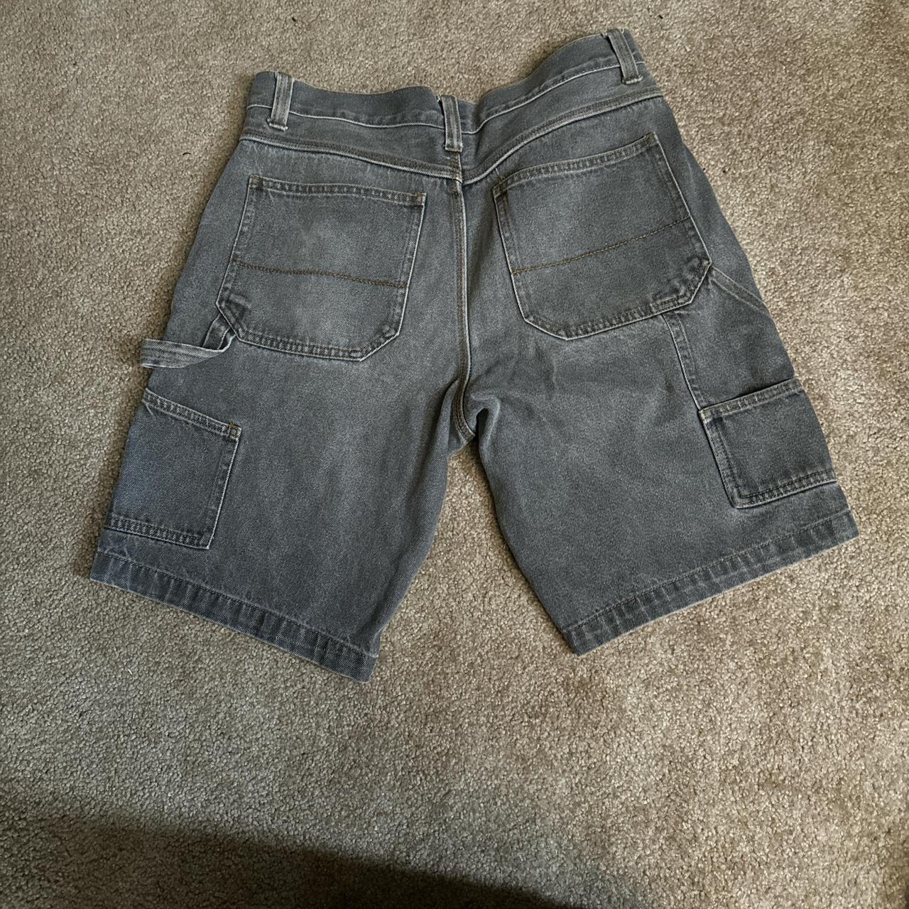 Faded glory Jorts grey - Depop
