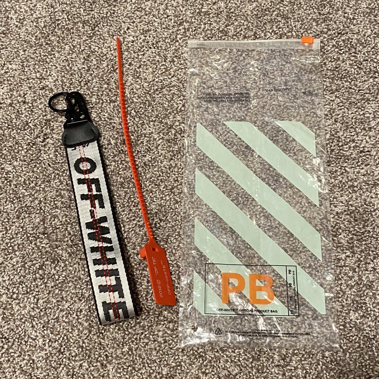 Off White Keychain/Key Holder (R3P) - Brand new,... - Depop