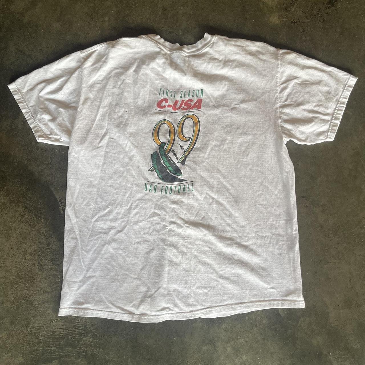 VINTAGE UAB FOOTBALL T-SHIRT SIZE: XL - Depop