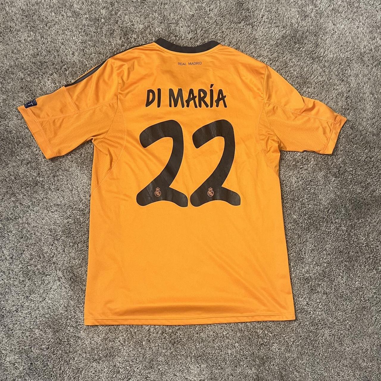 Item: Di María’s Real Madrid 13/14 Third Kit Size:... - Depop