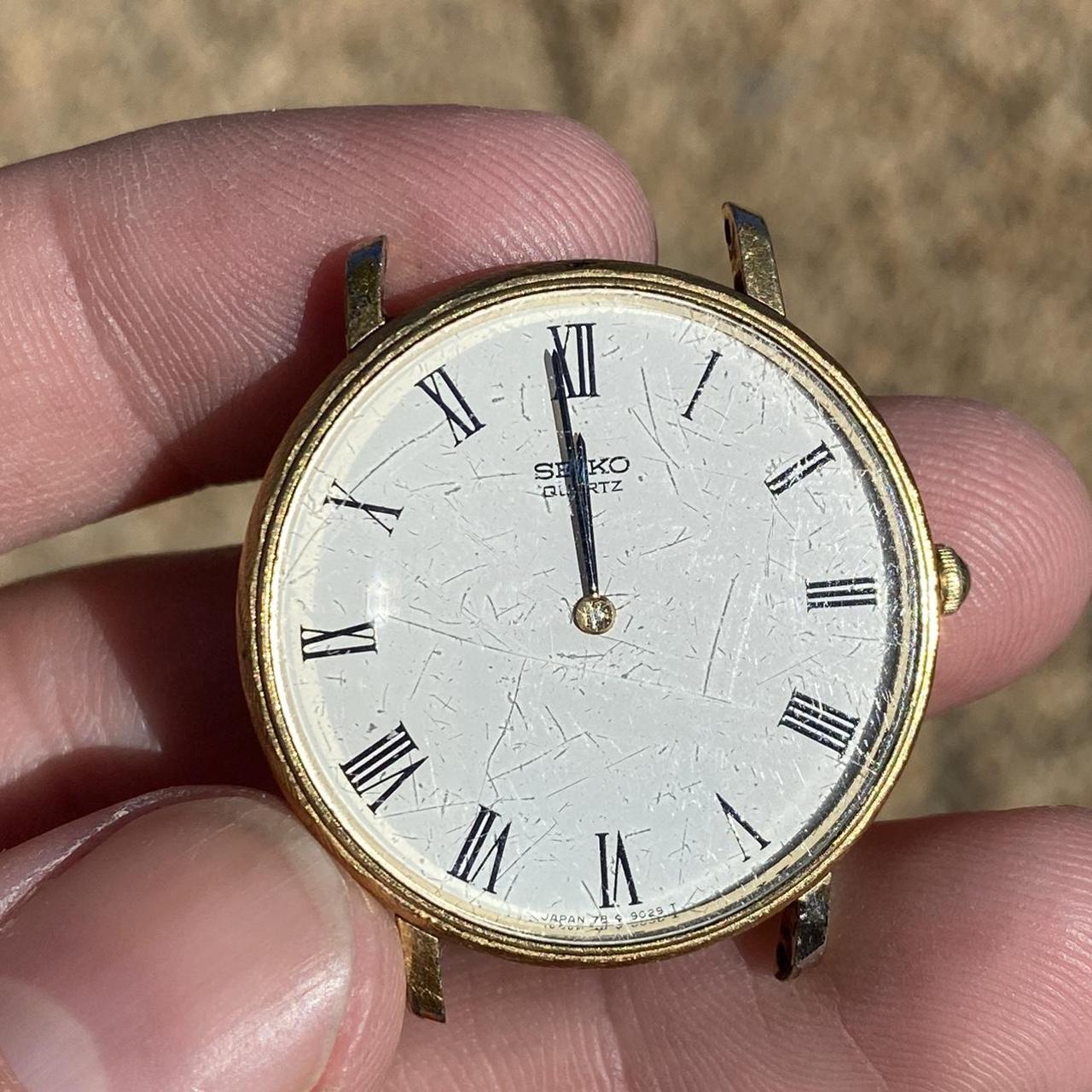 Vintage Seiko watch face NO BOX/NO PAPERS/NEEDS... - Depop