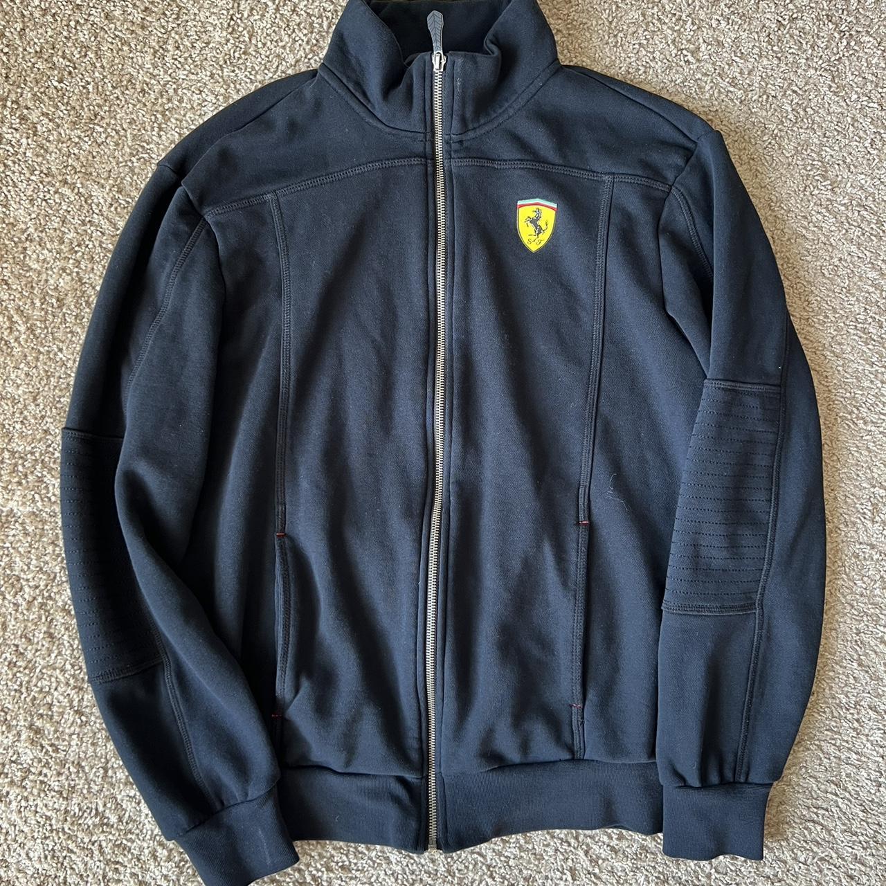 ferrari racing jacket size medium official ferrari... - Depop