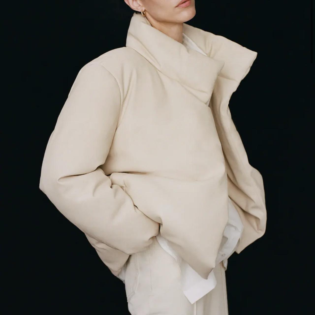 Quilted Skin Style Jacket - Mango Extremely warm... - Depop