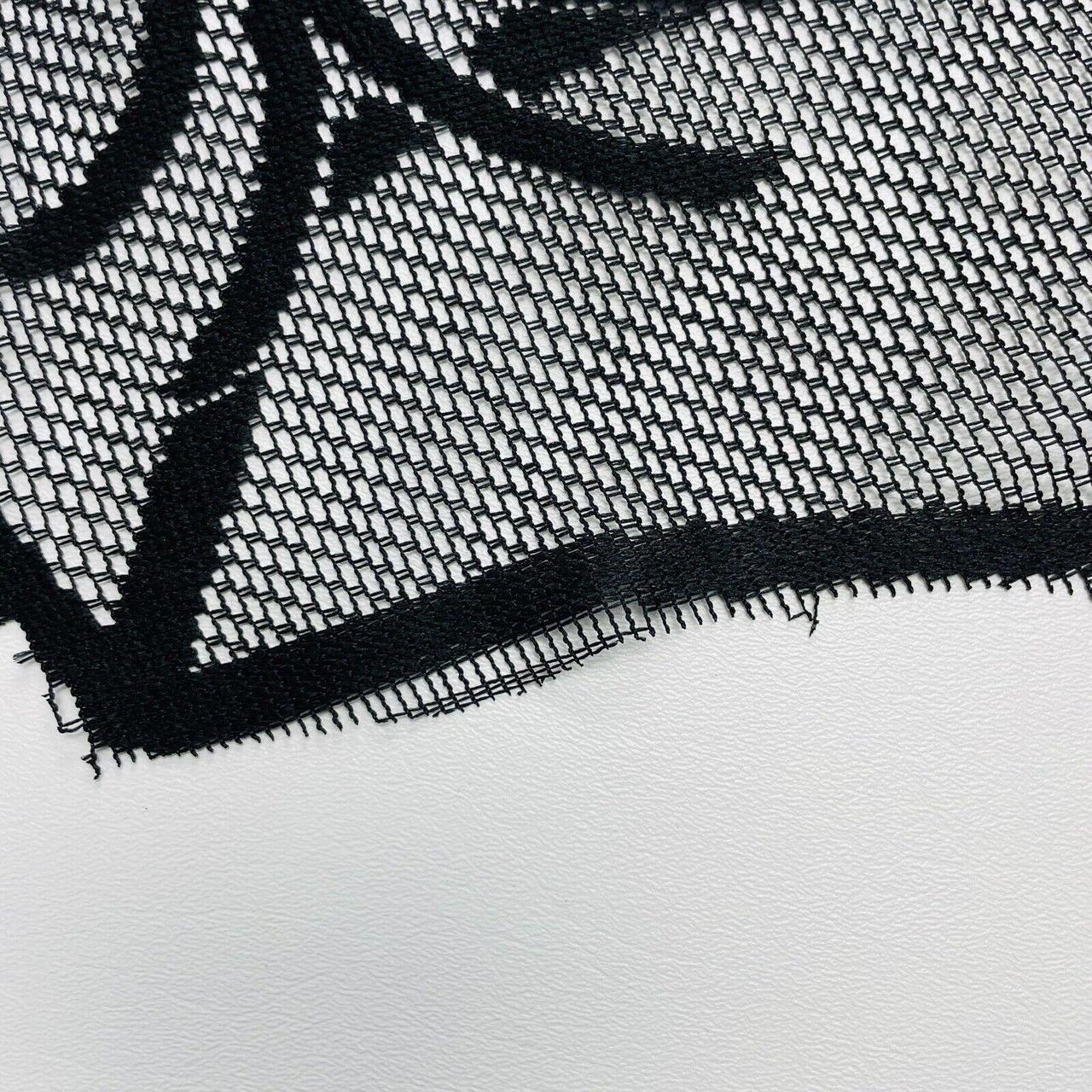 Spider Web Cobweb Tablecloth Black Mesh Stars... - Depop