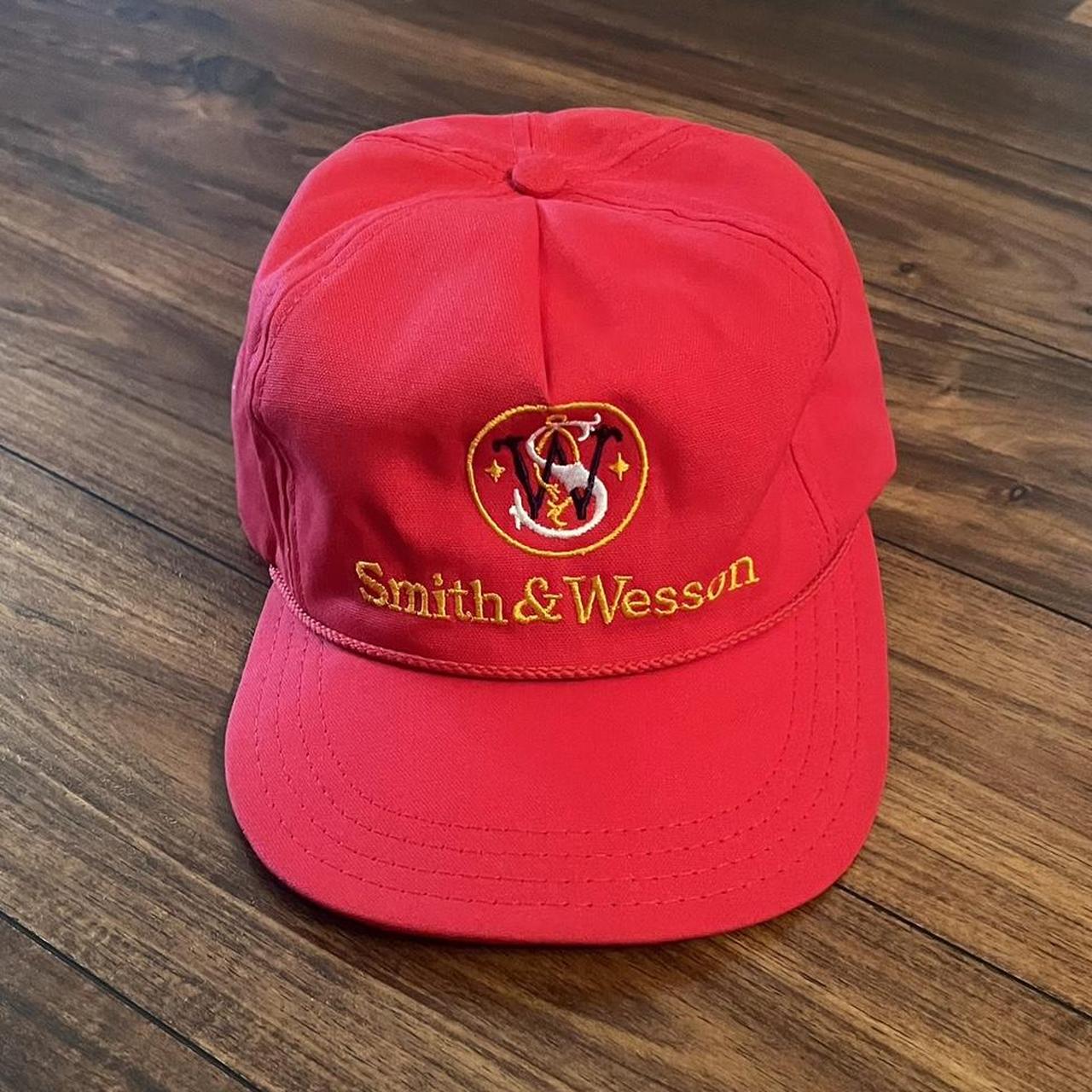 Vintage Smith and Wesson Hat Made in USA... - Depop