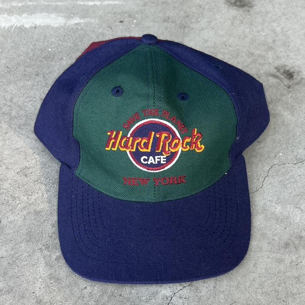 Vintage 90s Multicolor Hard Rock Cafe New York Save... - Depop