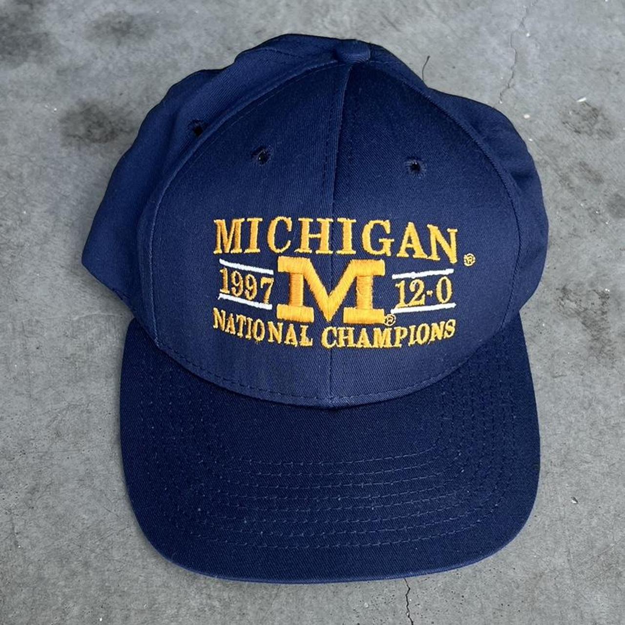 Vintage 1997 University of Michigan National... - Depop